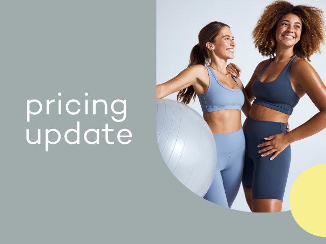 pricing update – Balance Collective