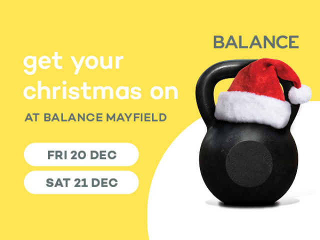 Christmas Themed Classes – Balance Collective